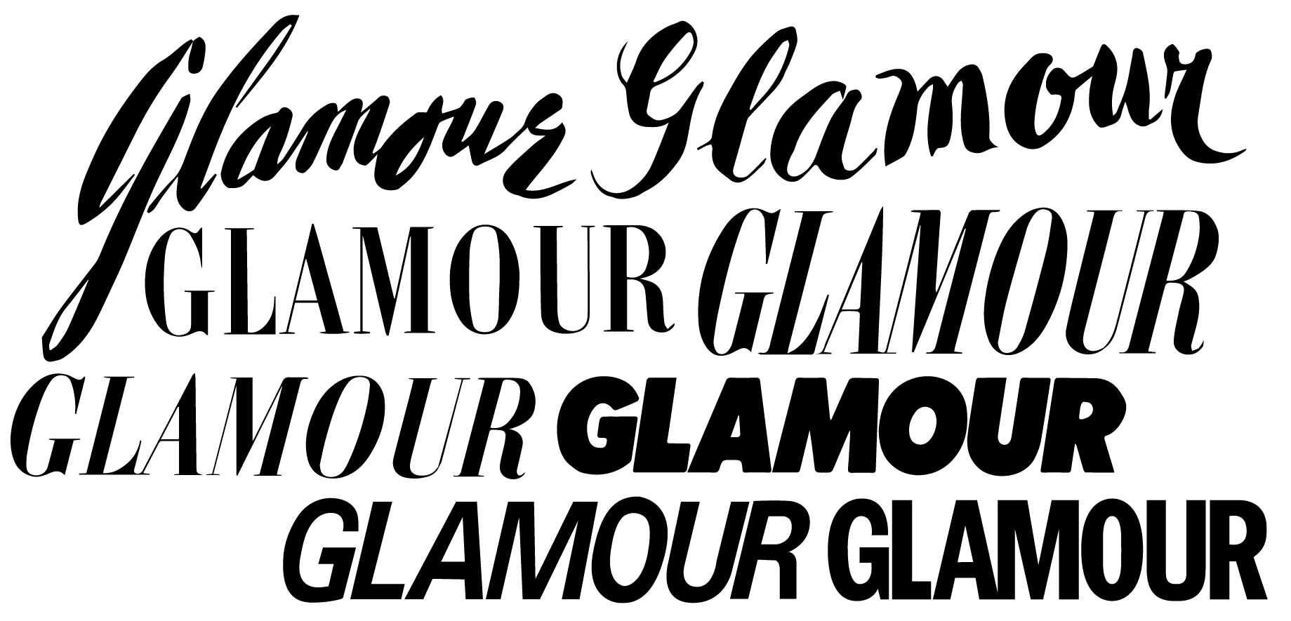 Rebranding An Icon | Glamour Magazine Logo Redesign