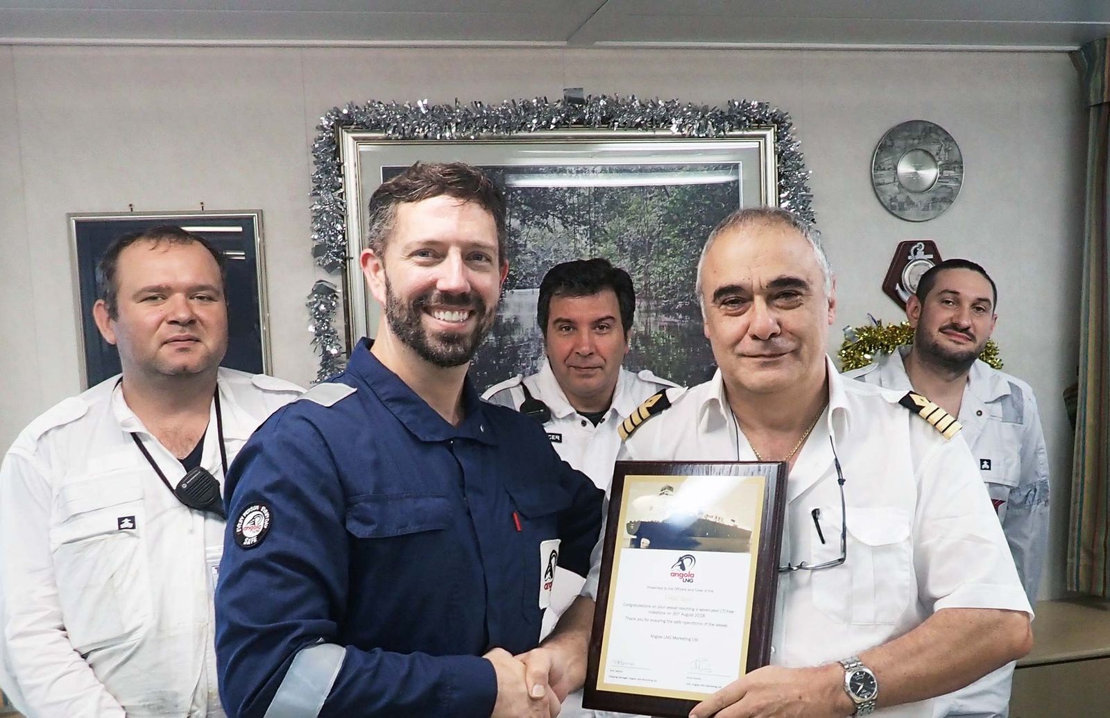 Angola LNG vessels accomplish 7 years LTI-free