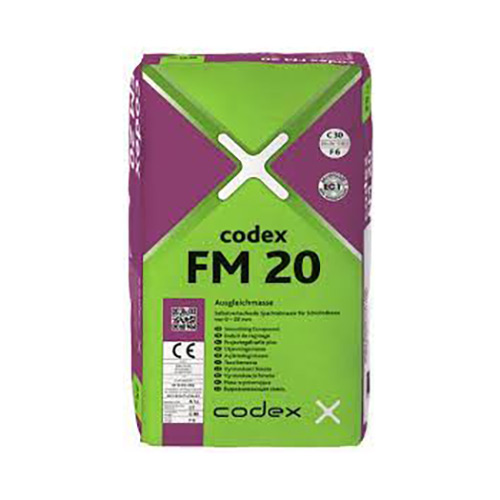 CODEX FM 20 - Fine levelling compound from Everitt Site Supplies