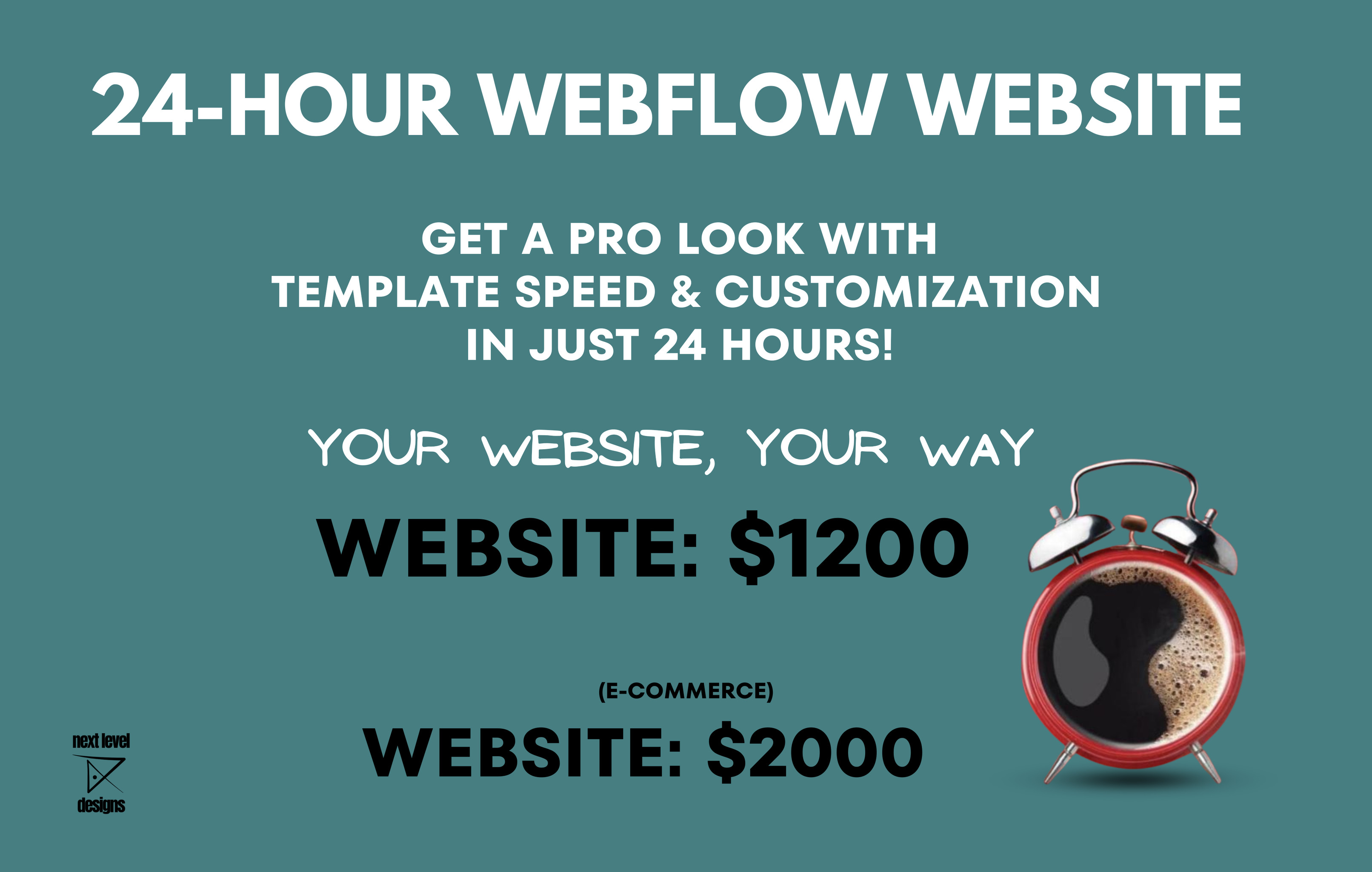 Next Level Designs - Webflow