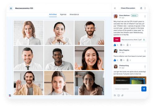 Interactive Zoom classes with realtime attendance | Acadly