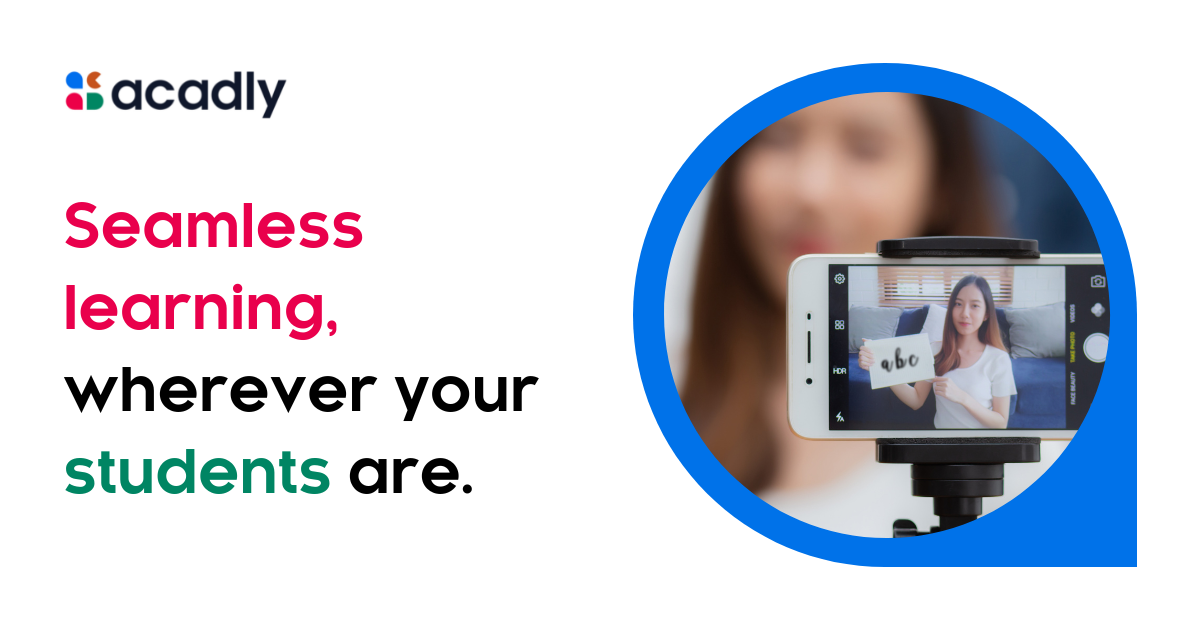 Deliver seamless, interactive hybrid lectures | Acadly