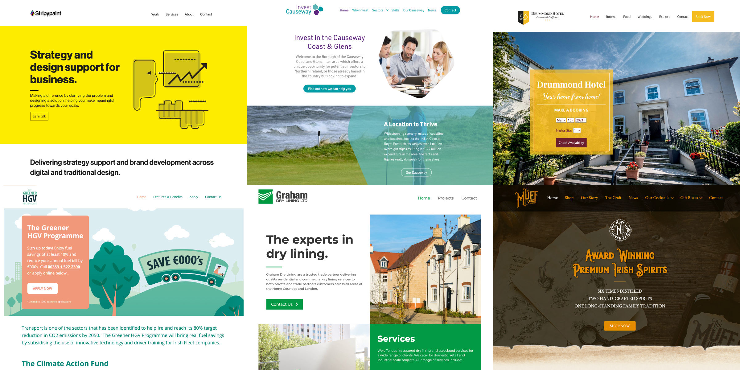 Stripypaint Design - Webflow