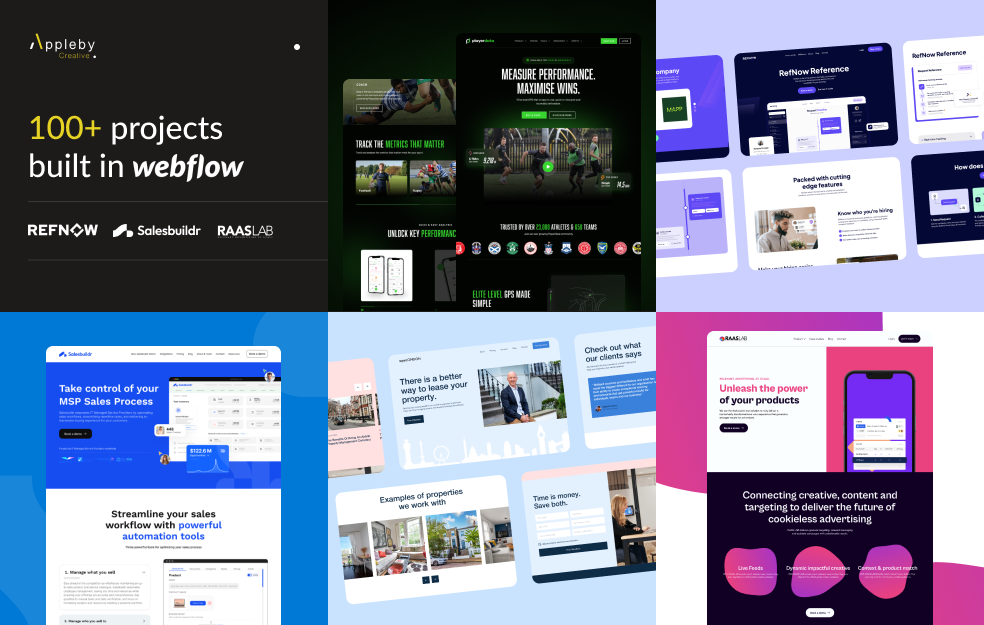 Appleby Creative - Webflow
