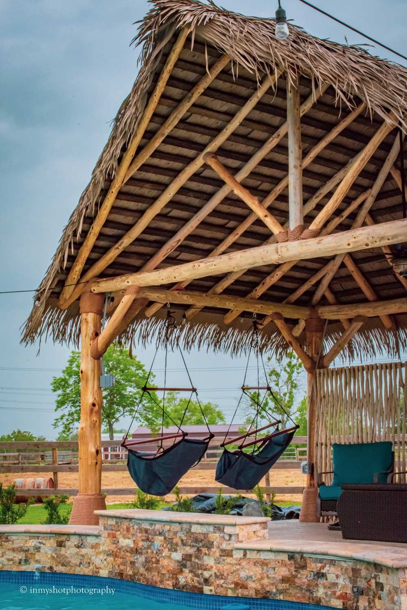 Residential Client | Coastal Shade Co | Pavilion, Palapa, synthetic thatch