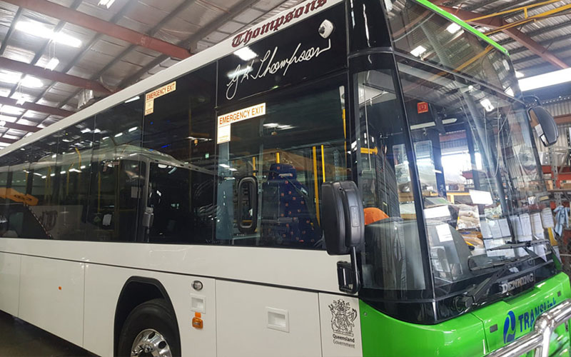 New Low Floor for Thompson Bus Lines | Custom Denning