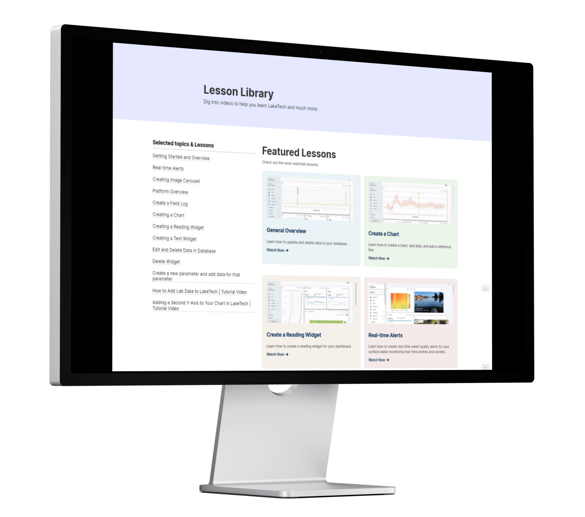 LakeTech | Water Resources Management Software for Lakes & Ponds