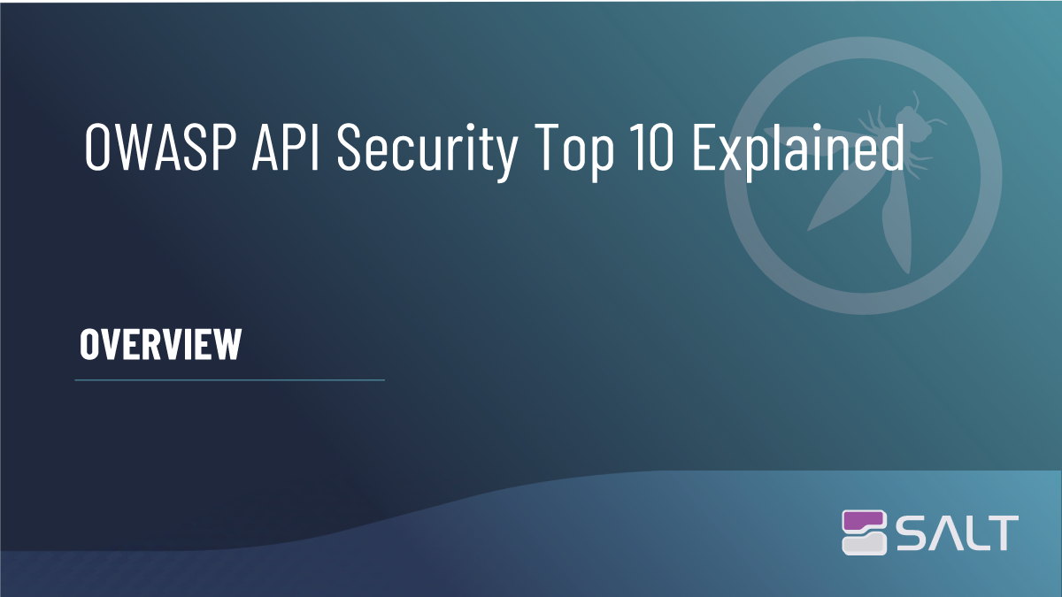 Details of the OWASP API Security Top 10