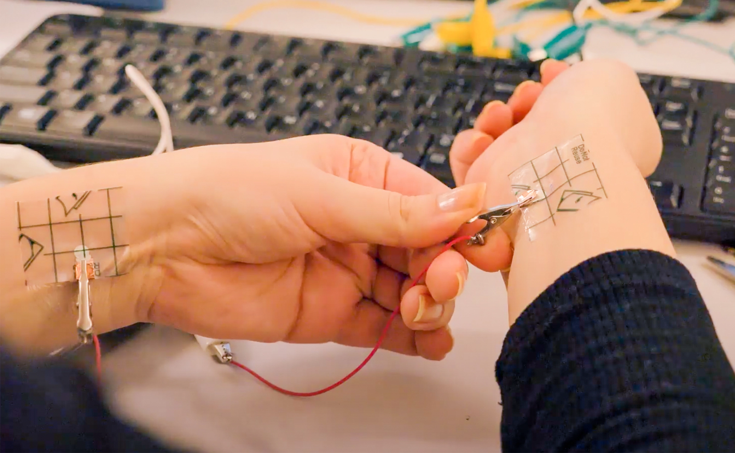 Printed Tattoo Electrodes: Cutting-Edge Biomedical Monitoring