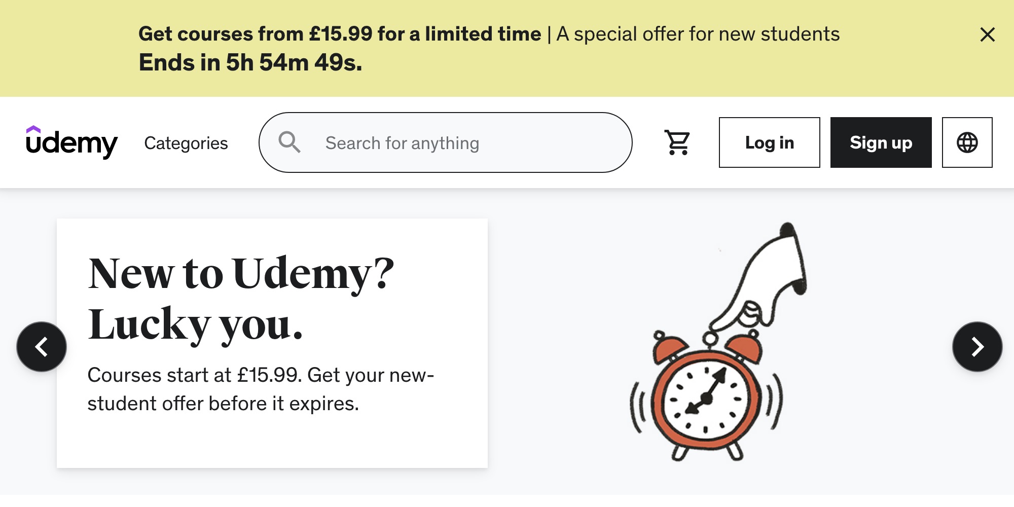 Udemy - OurGen student career resources and discounts