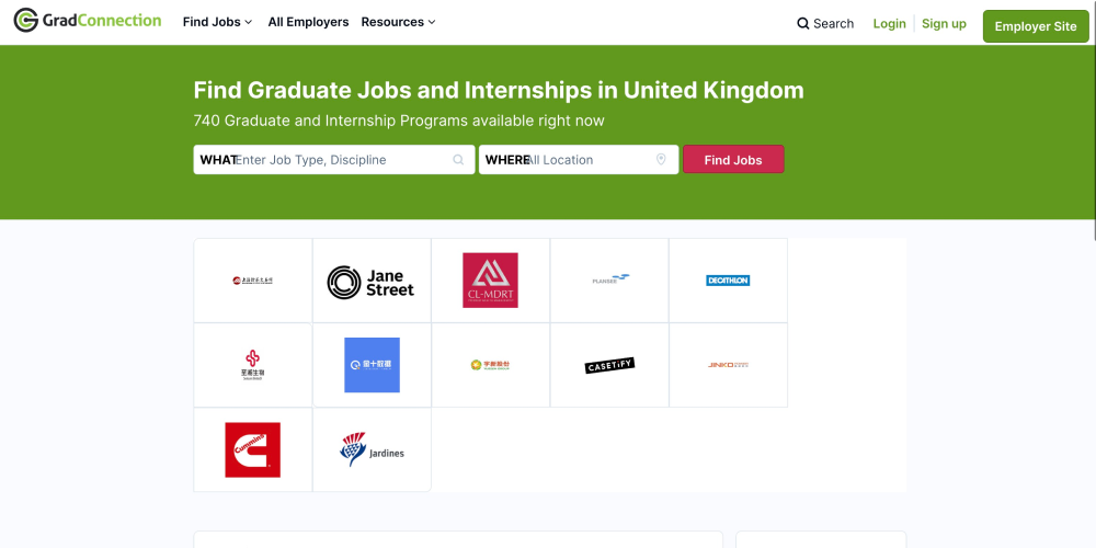 GradConnection - OurGen student career resources and discounts