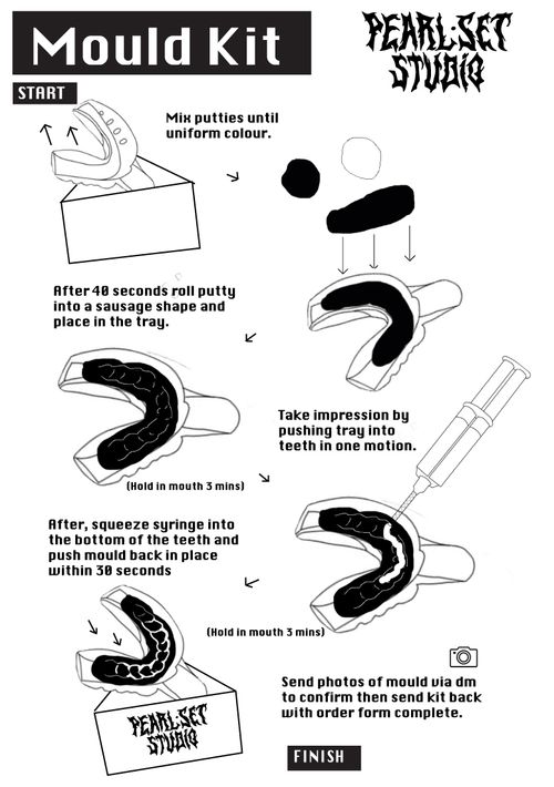 Pearl Set Studio - How To Order Your Grillz