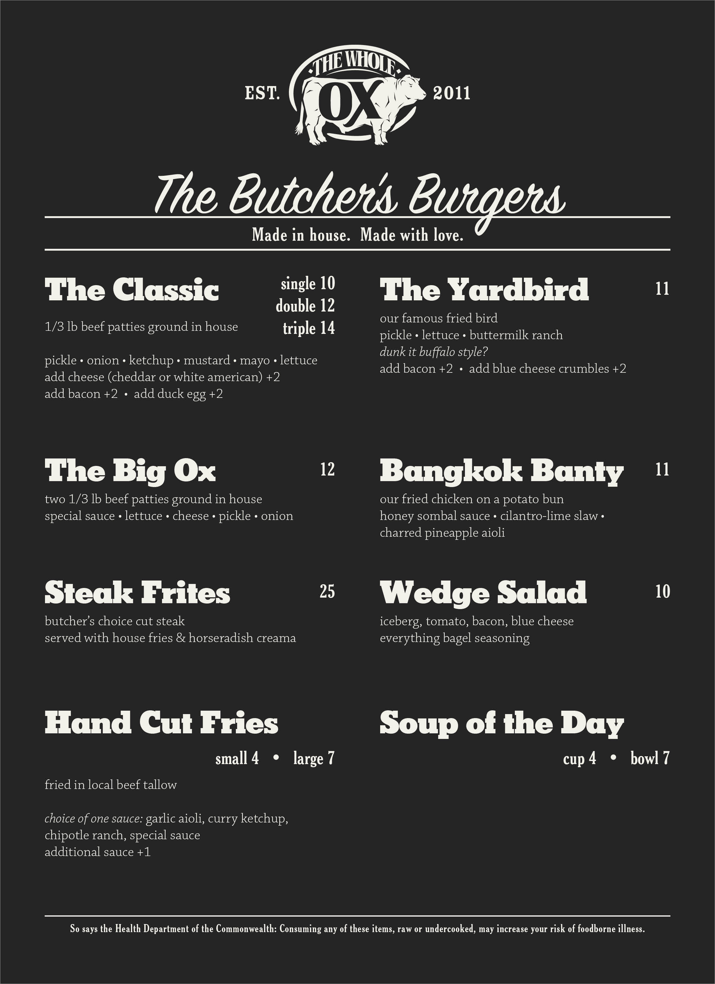 The Whole Ox — Home