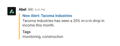 Abel | High Performance Lending Technology