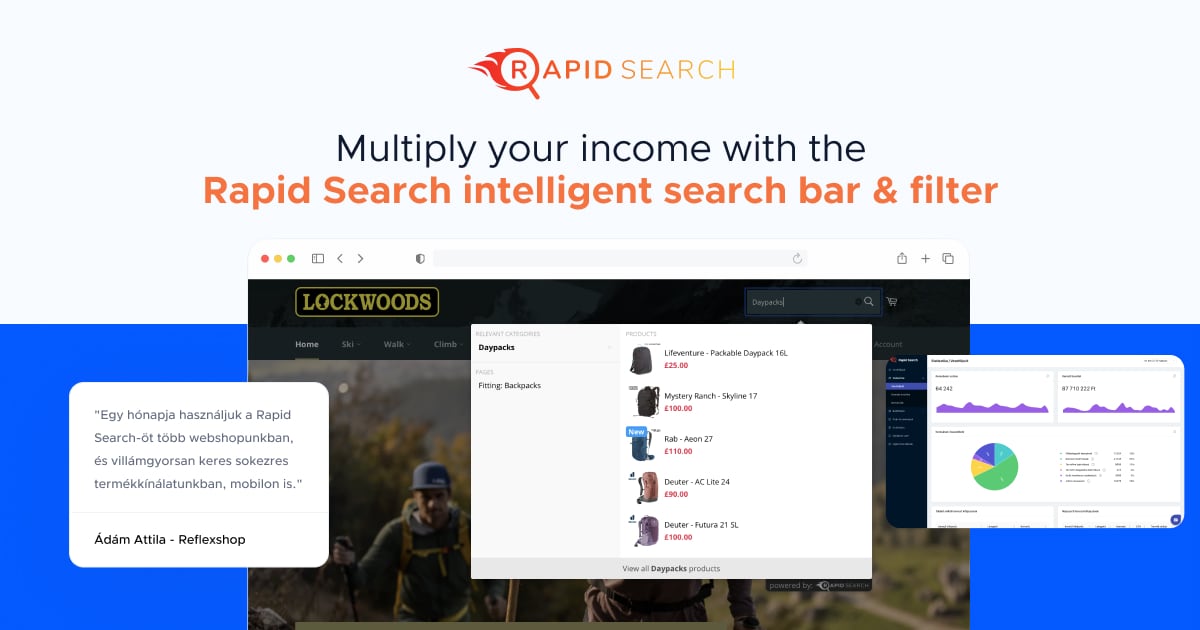 Rapid Search - AI-Powered Search and Filter for Shopify Stores