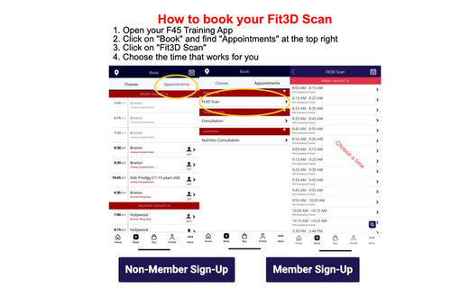 Using 3D Body Scans to Show Challenge Before & After Results - F45