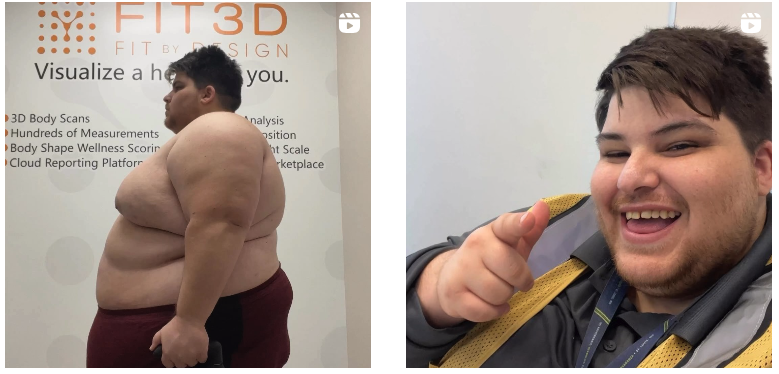 Meet Jonathan. A Fit3D member who is on an incredible journey.