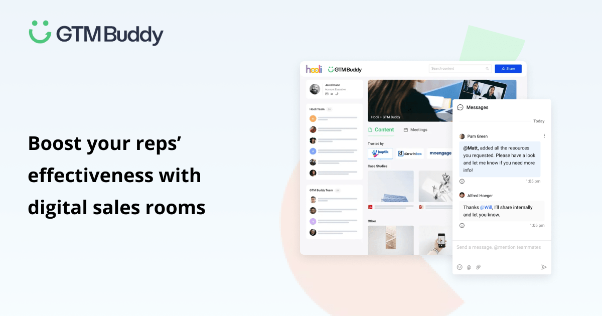 Digital Sales Room - GTM Buddy