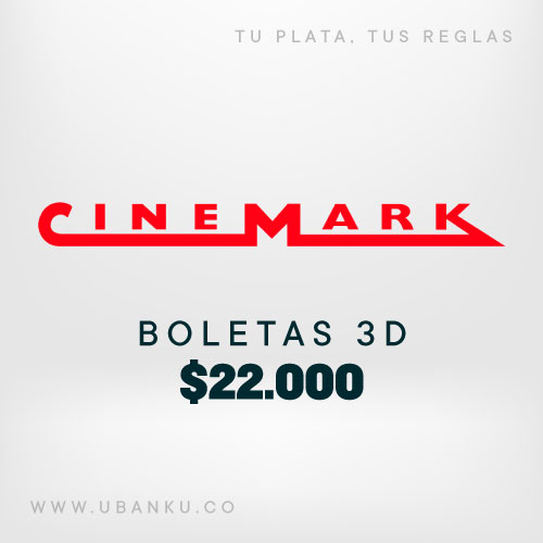 Boletas 3D Cinemark