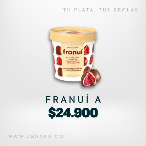 Franui Con Chocolate Blanco