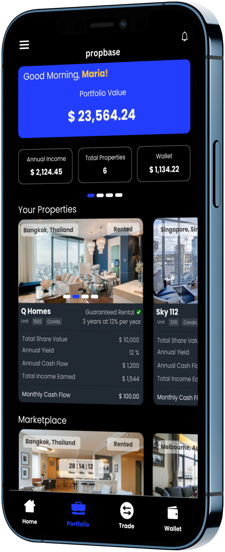 Home - Propbase - The future of real estate investing