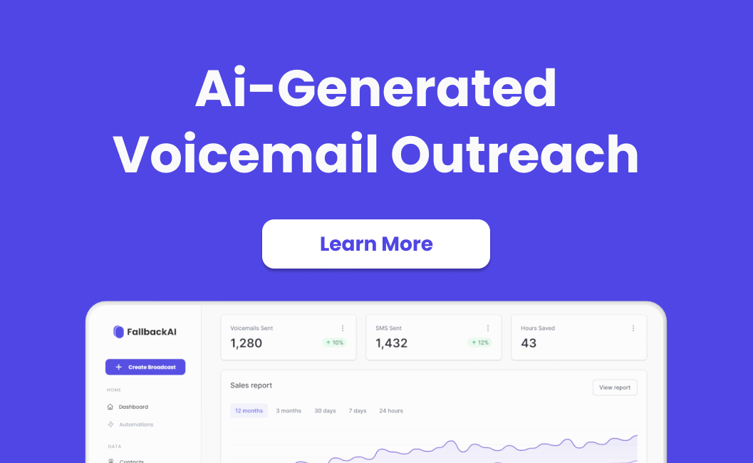 Ai-Generated Voicemail Outreach