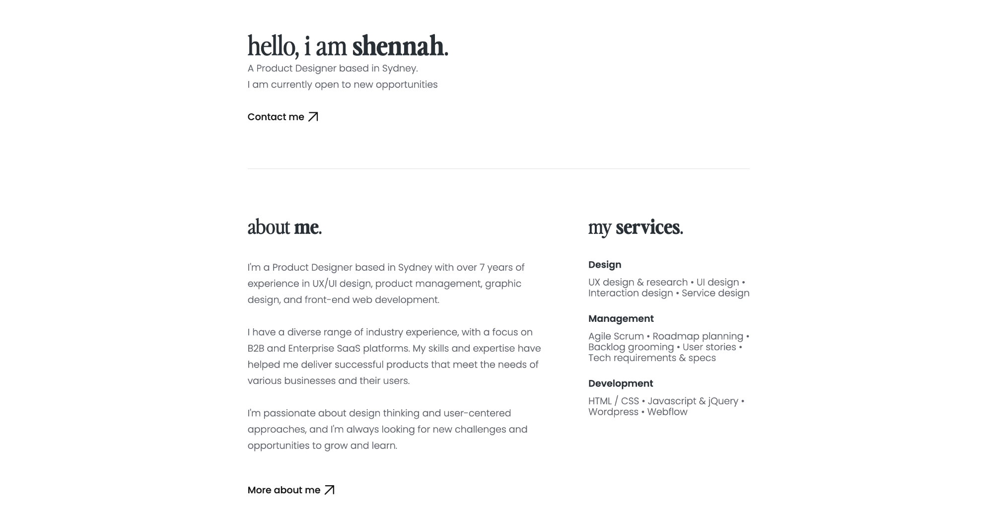 Shennah Al-Jawad | UX / UI Designer