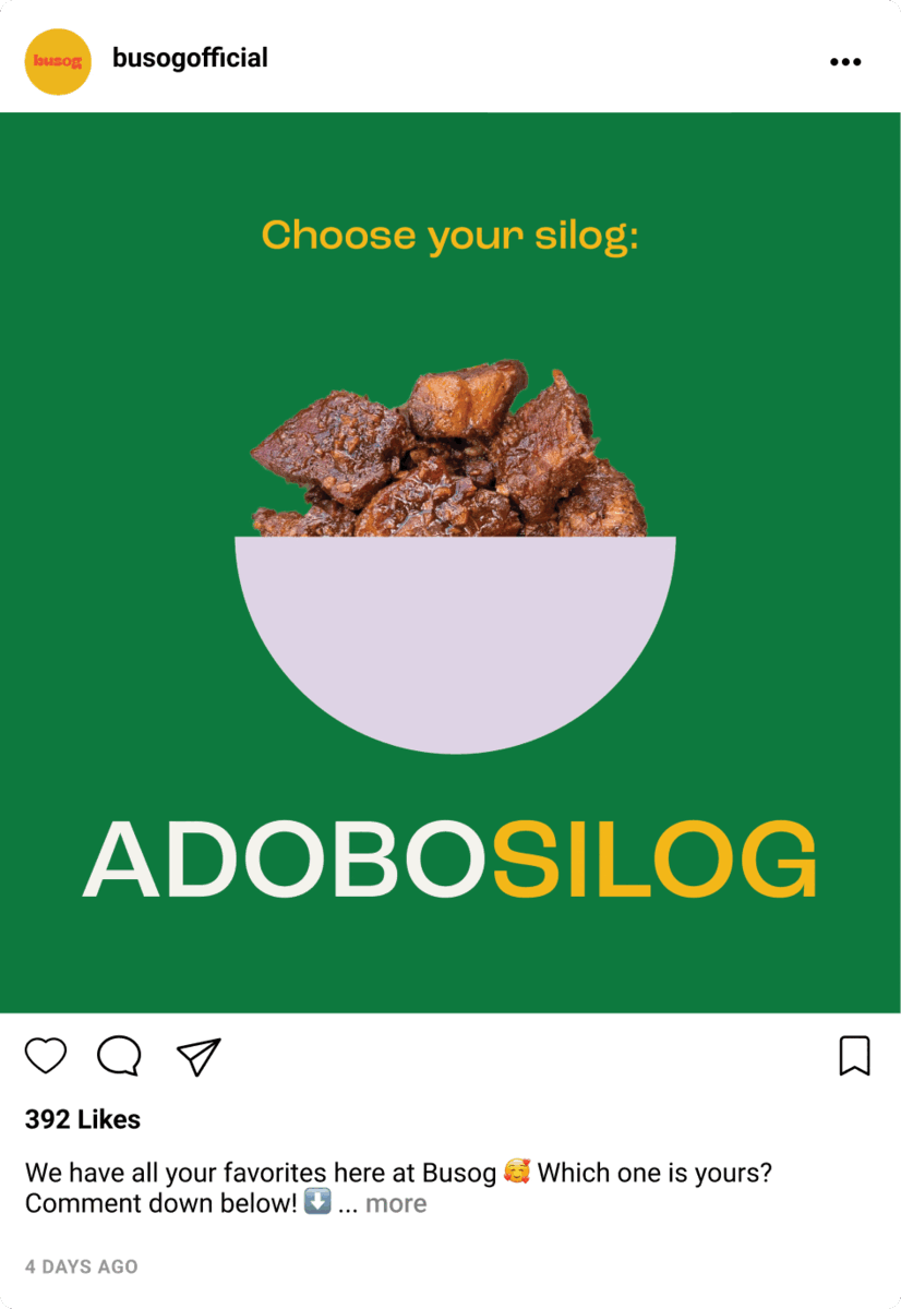 Busog | Modern Filipino Restaurant