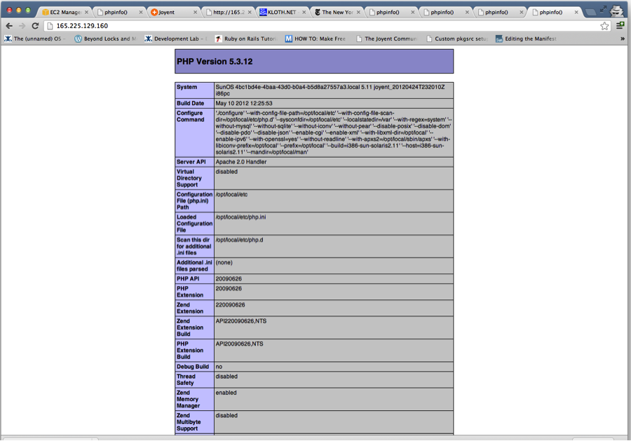 LAMP stack on Joyent SmartOS | Triton DataCenter