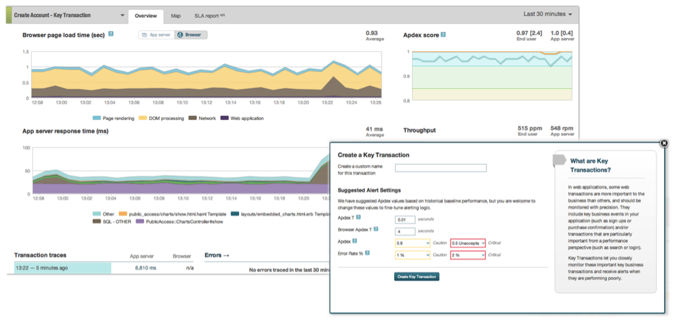 New Relic Launches Key Transactions and Unveils New UI | Triton DataCenter