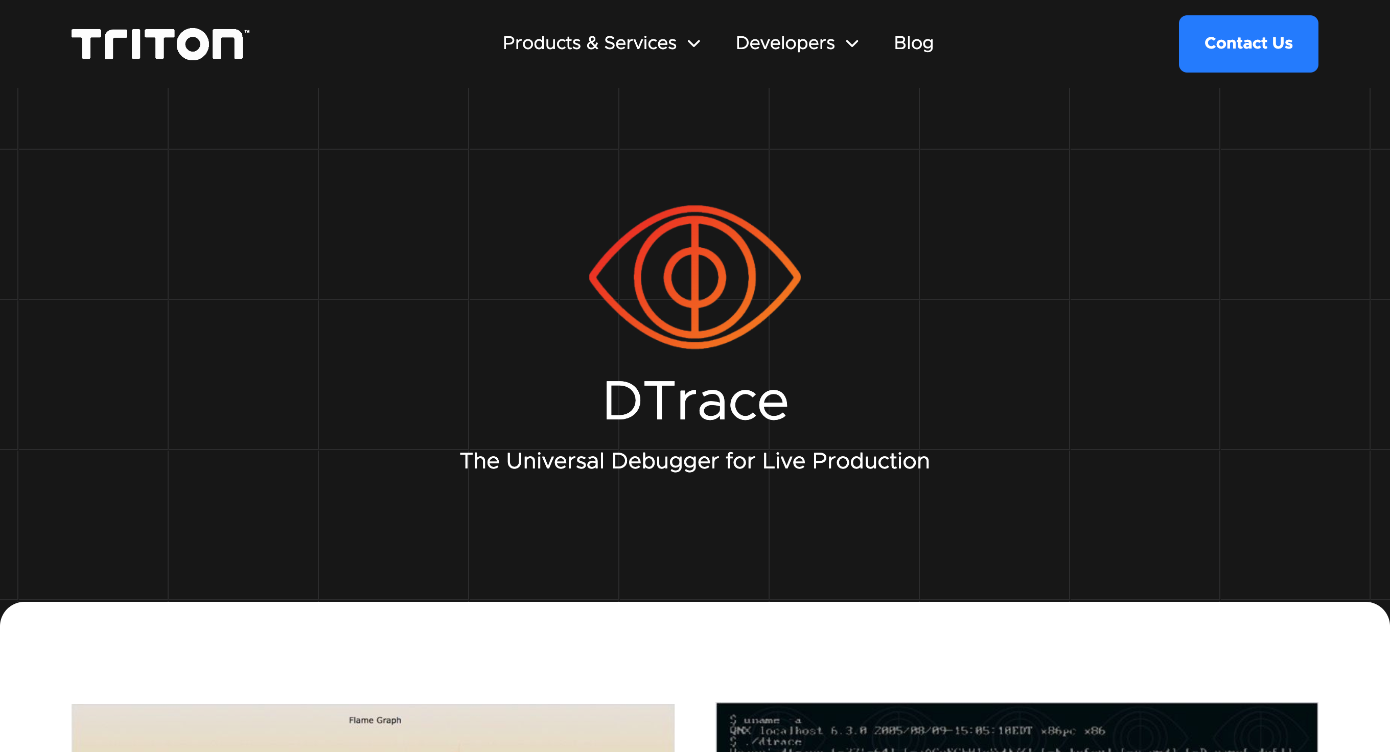 Dtrace | TritonDataCenter