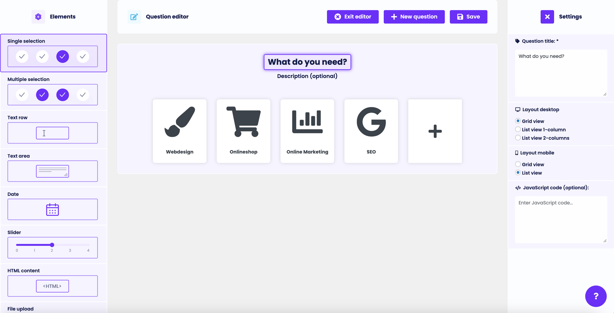 ᐅ Features | Funnelforms