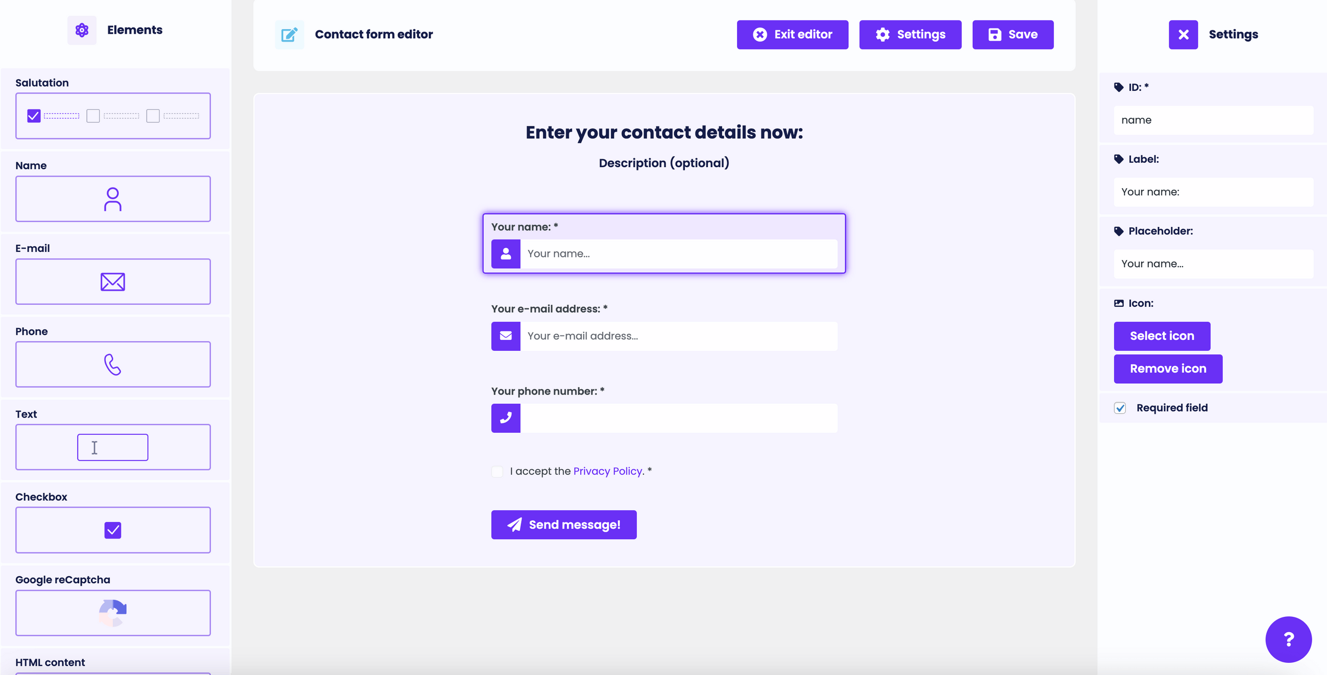 ᐅ Features | Funnelforms
