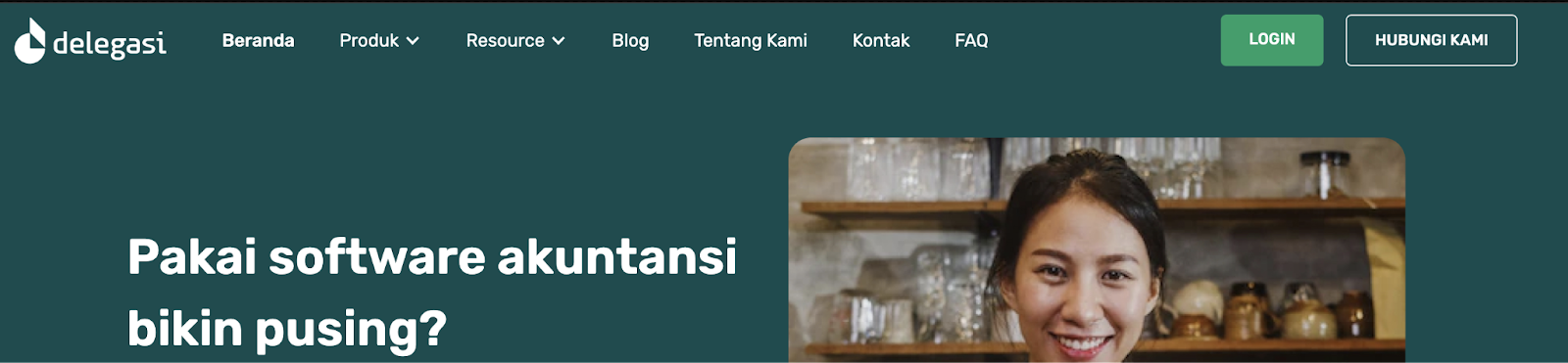 Akses Aplikasi Delegasi dari Homescreen