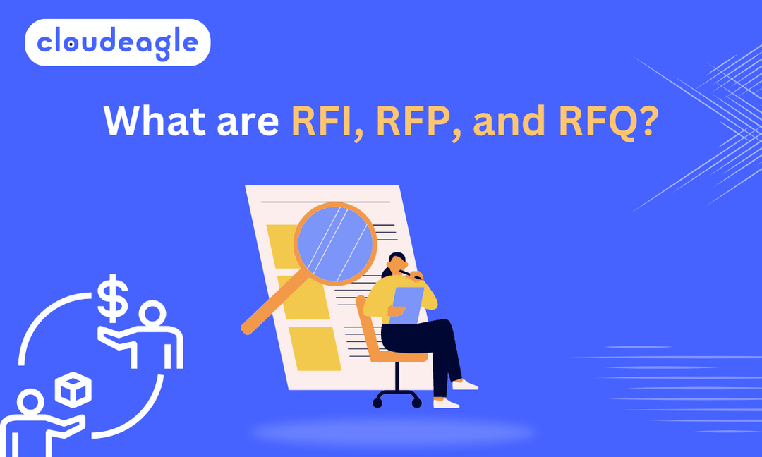 What are RFI, RFP, and RFQ?