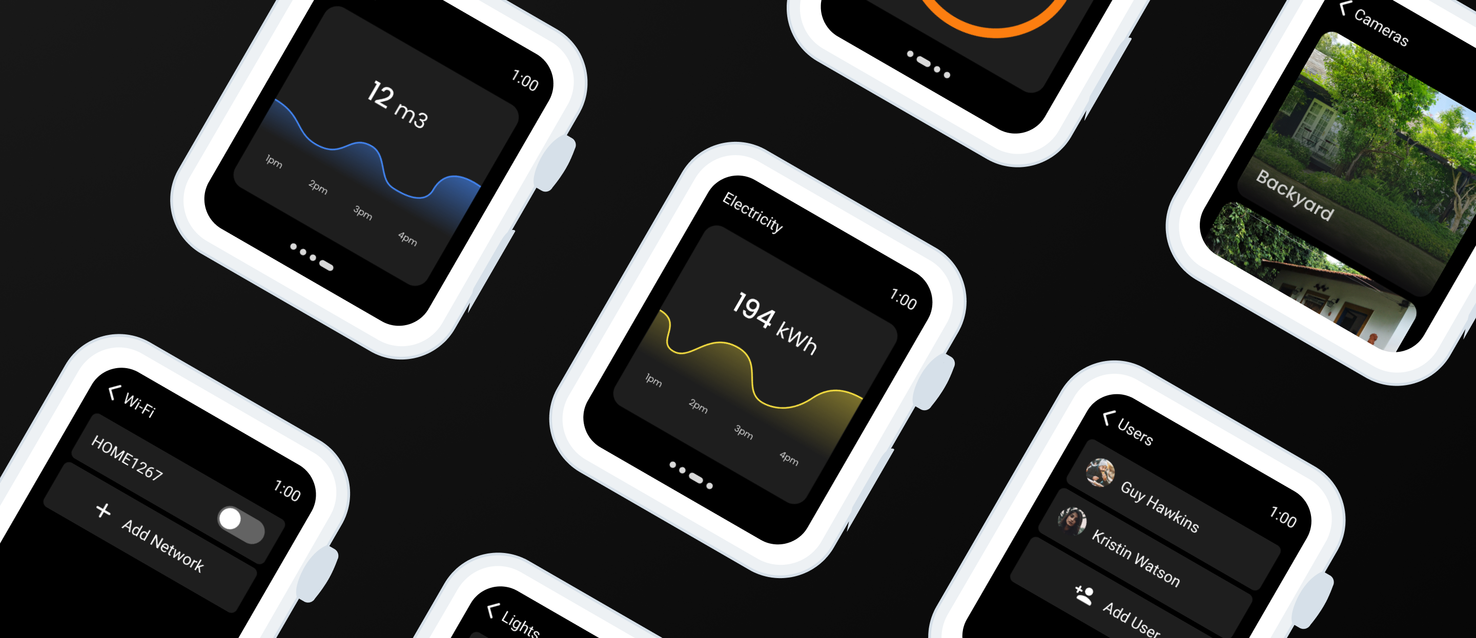 Home Monitoring (UI/UX Design)