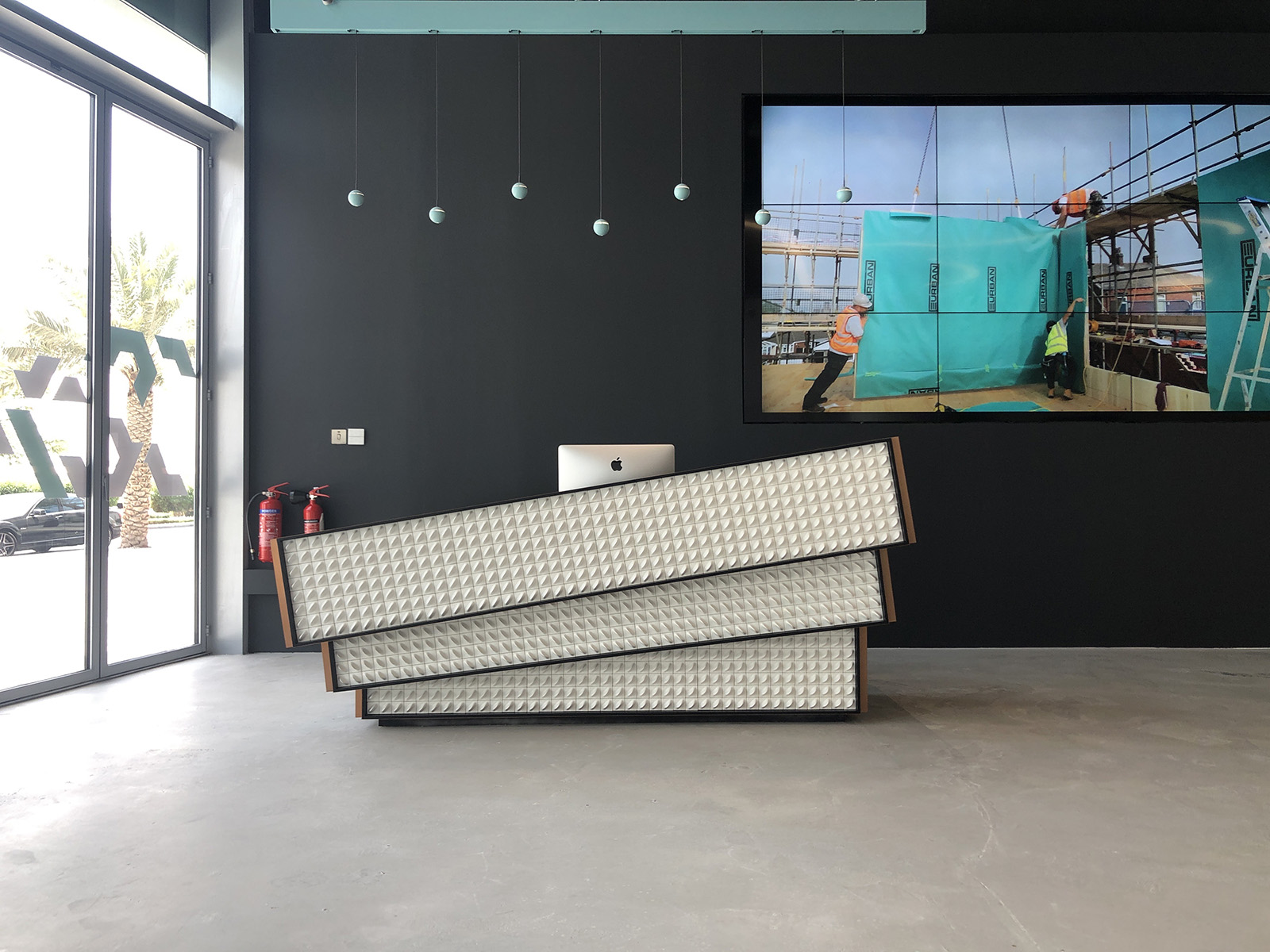 Reception Desk for COLAB by Anna Szonyi Design