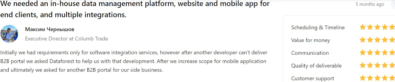 Data-driven Solutions