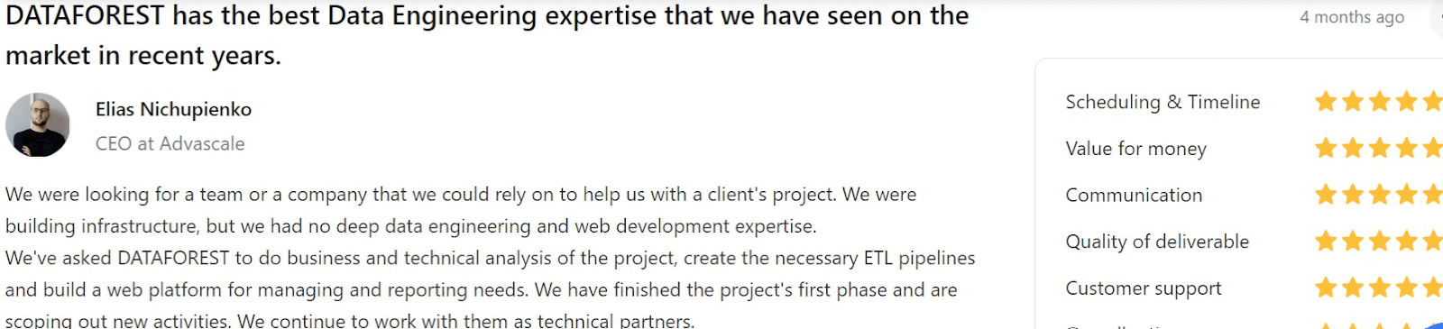 Data-driven Solutions