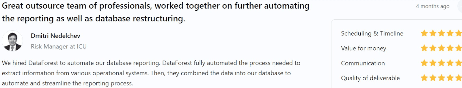 Data-driven Solutions