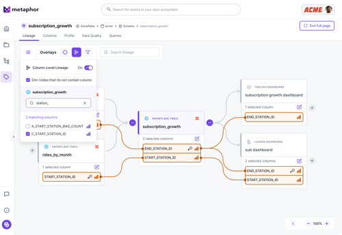 Metaphor - The Social Platform for Data