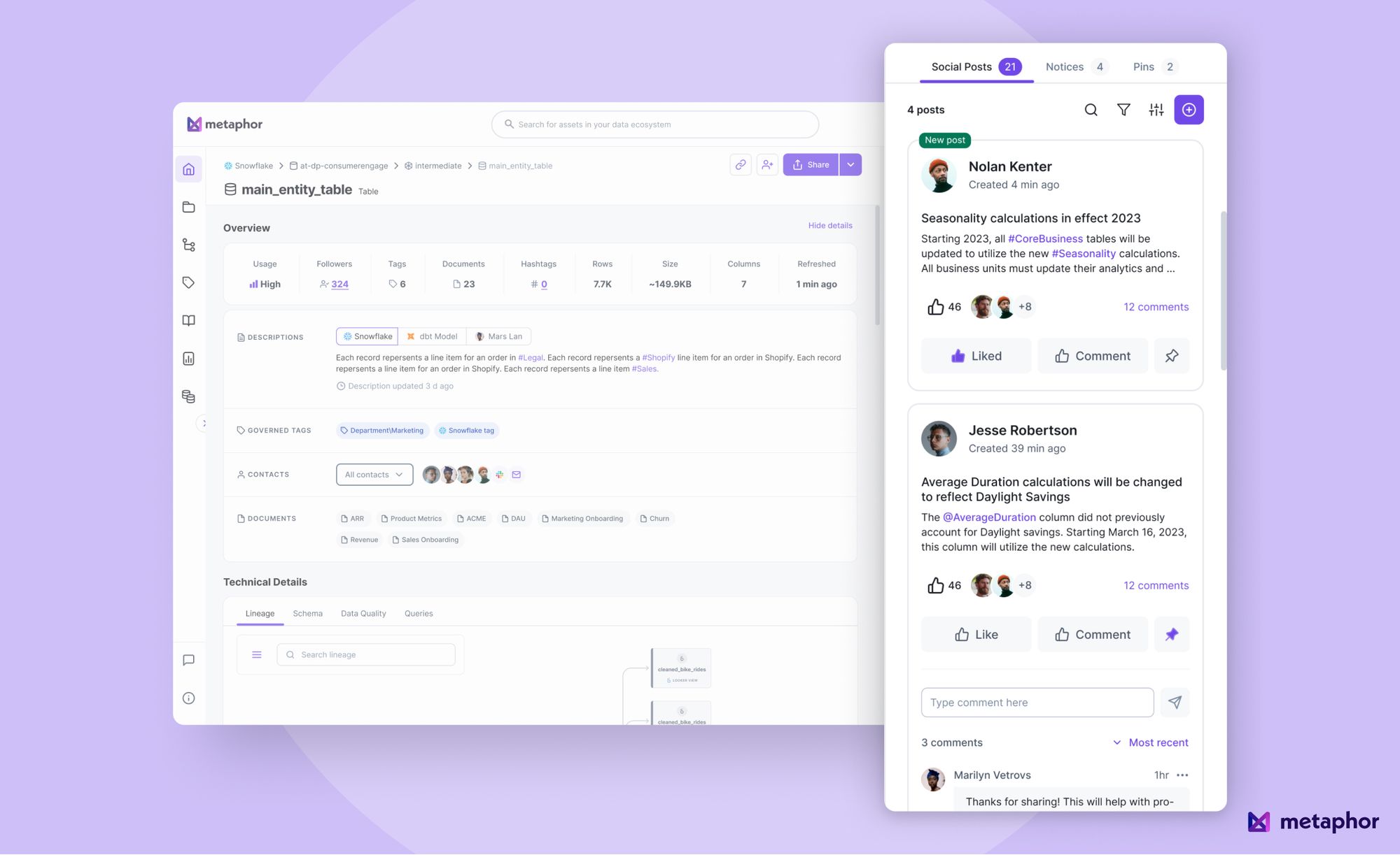 Metaphor Data - The Modern Metadata Platform