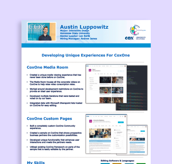 Austin Luppowitz - Portfolio - My Other Work