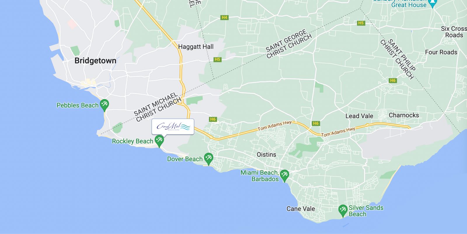 Coral Mist Beach Hotel in Barbados - Home