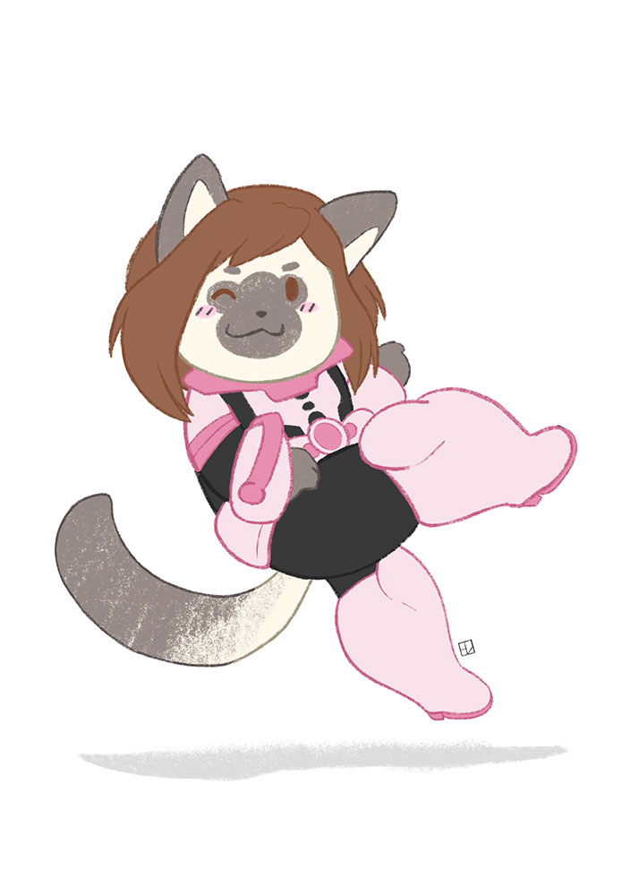 Emmy In Pink Gallery | MHA: Ochaco Cat