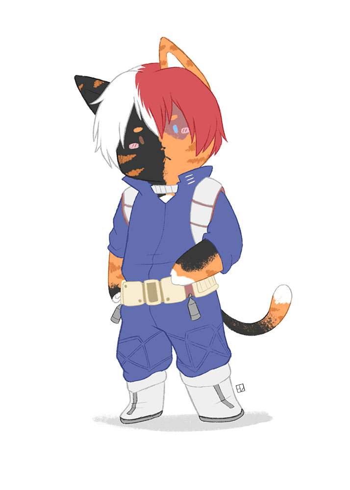 Emmy In Pink Gallery | MHA: Deku Cat