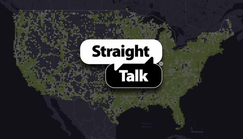 Straight Talk 4G LTE and 5G Coverage Map | CoverageMap.com