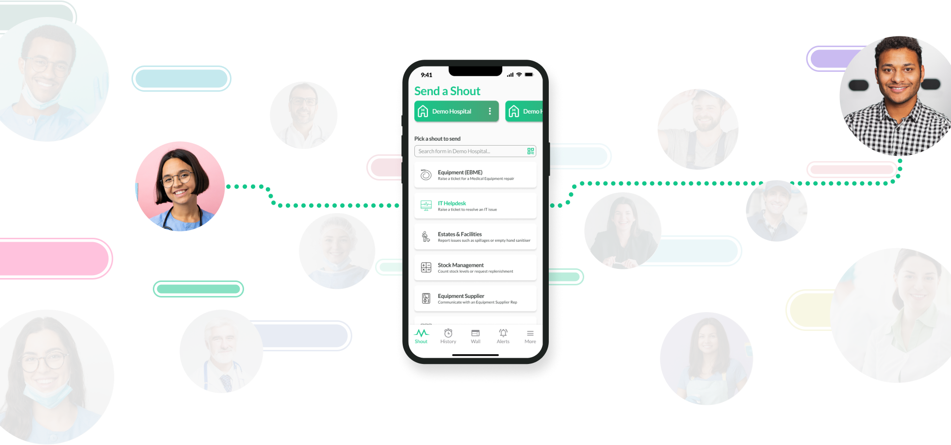 Medishout – An app for reporting any operational issue in healthcare