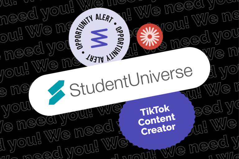 TikTokers wanted for StudentUniverse