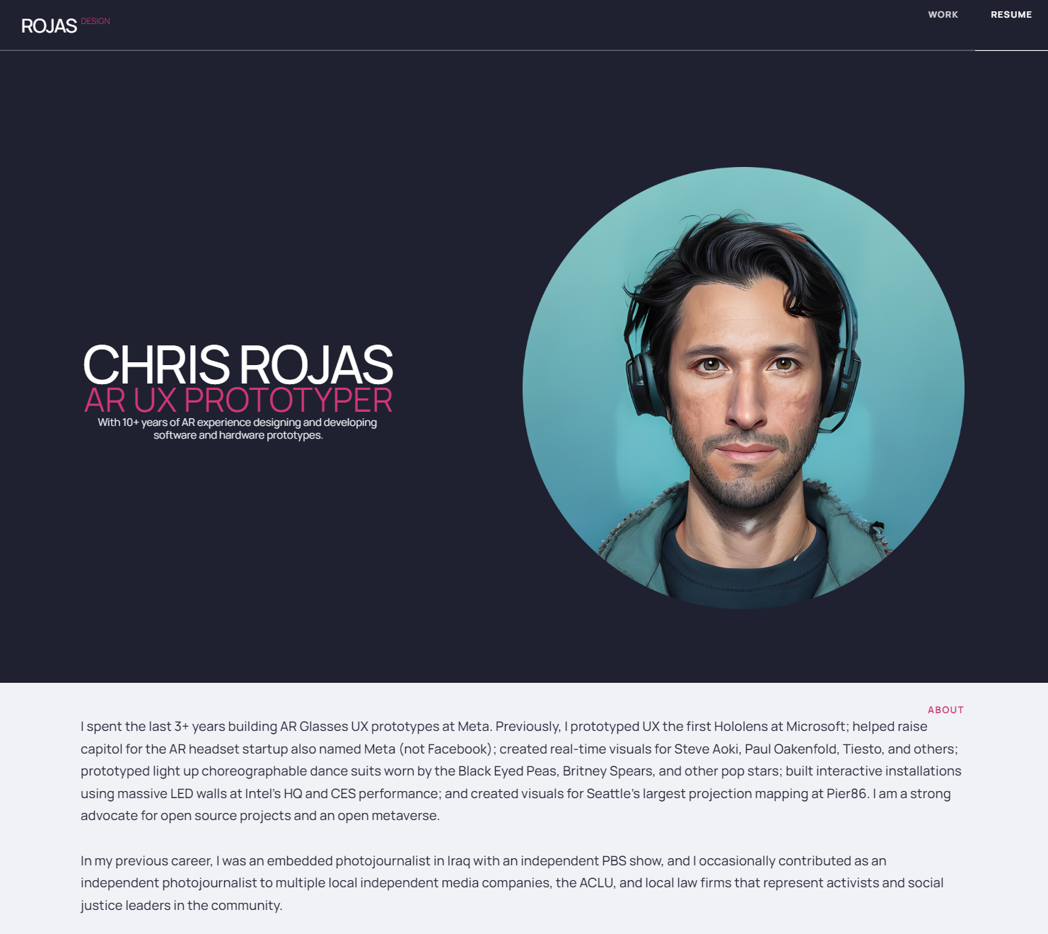 Chris Rojas - Resume